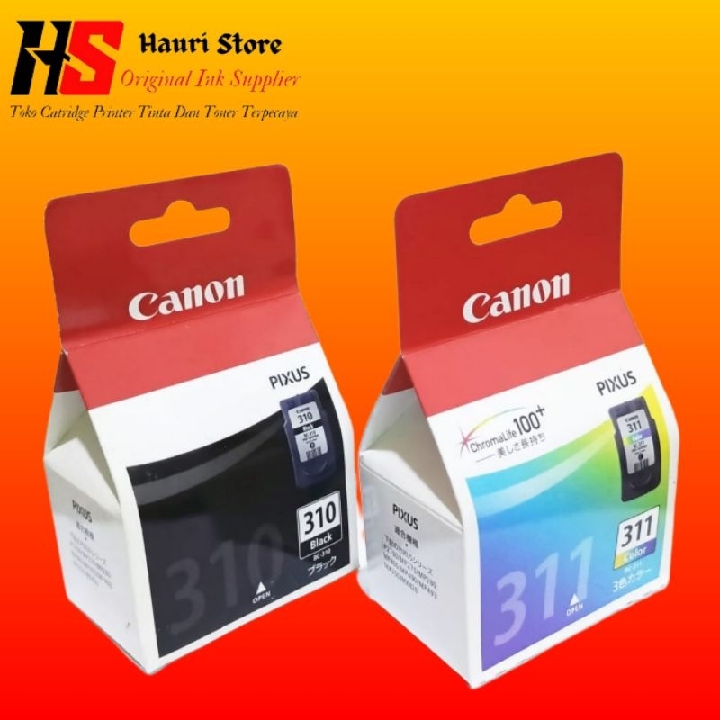 Jual Tinta Catridge Canon BC -310 Black Dan BC-311 Color Original | Shopee Indonesia