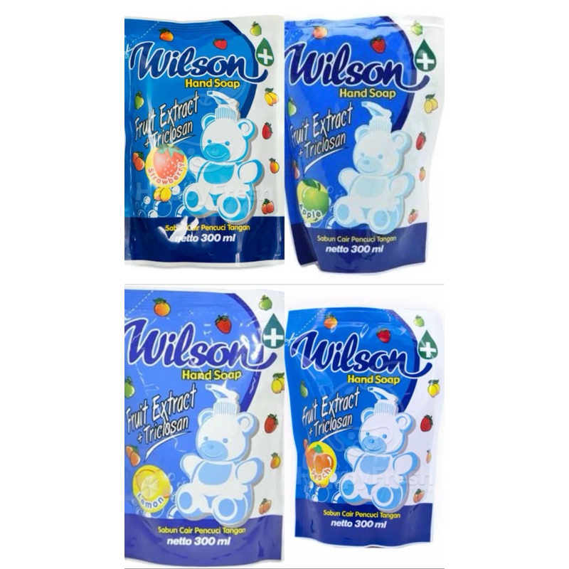 Jual HAND SOAP WILSON SABUN PENCUCI TANGAN 300ml | Shopee Indonesia