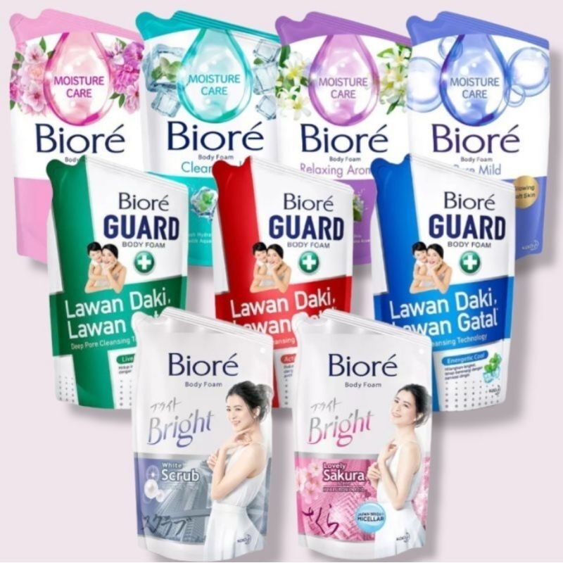 Jual Biore Body Foam Refill | Shopee Indonesia