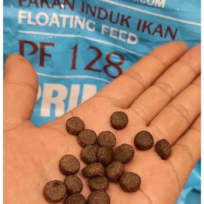 Jual PF 128 PRIMA FEED PAKAN INDUKAN IKAN PAKAN APUNG FLOATING PAKAN ...