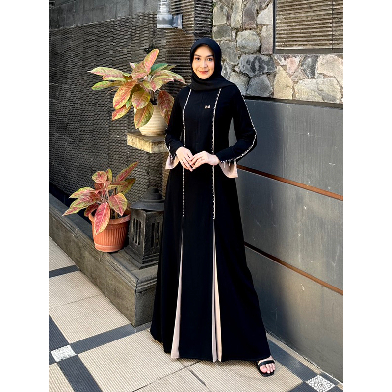 Jual Zerrin Dress Original By Zai Muslim Wear | Shopee Indonesia