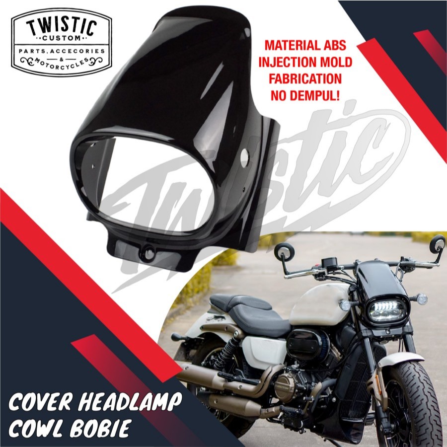 Jual Cover Headlamp Cowl Fairing Batok Lampu Depan Visor Tameng ...