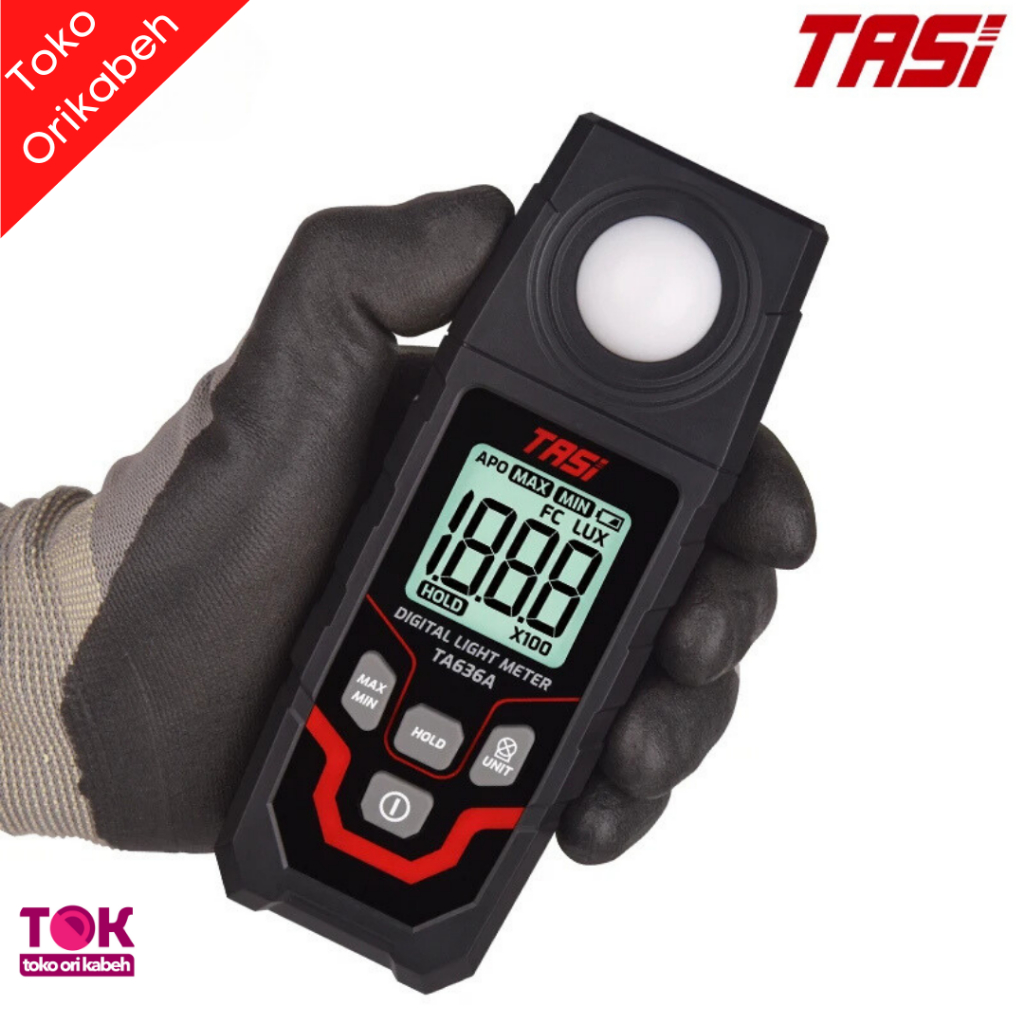 Jual TASI Digital Lux Meter Alat Ukur Cahaya Lampu Pengukur Terang ...