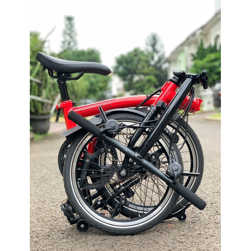 Jual Sepeda Brompton RED BE S6L | Shopee Indonesia