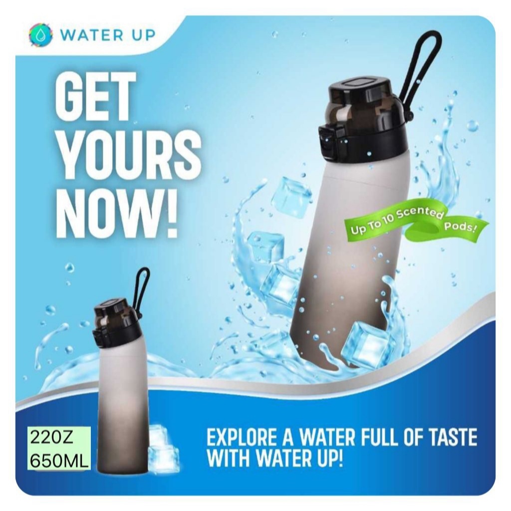 Jual botol air flavour 650ml olahraga botol plastik water up (COD ...