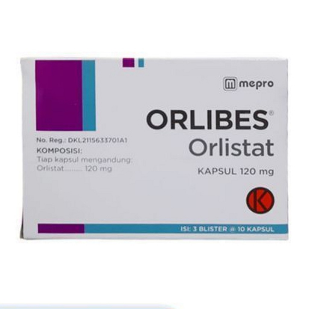 Jual ORLlBES 120 MG 1 BOX ISI 30 KAPSUL ( ORLISTAT 120 MG ) | Shopee ...