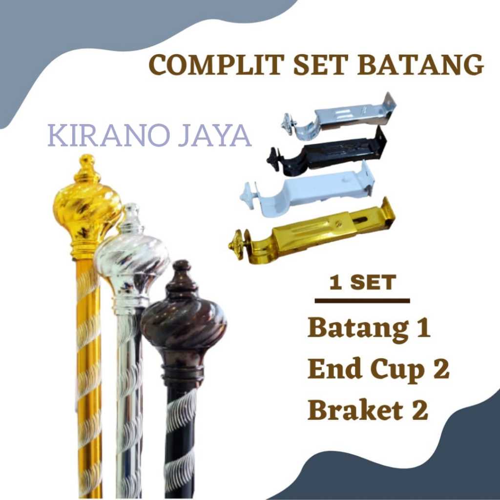 Jual Khusus Gosend/Grab - Batang Gorden 2 meter - Besi Korden 2 Meter ...