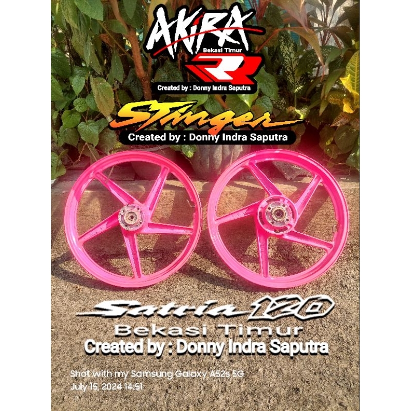 Jual Velg Enkei Original Suzuki Akira Stinger RK Cool Raider Satria ...