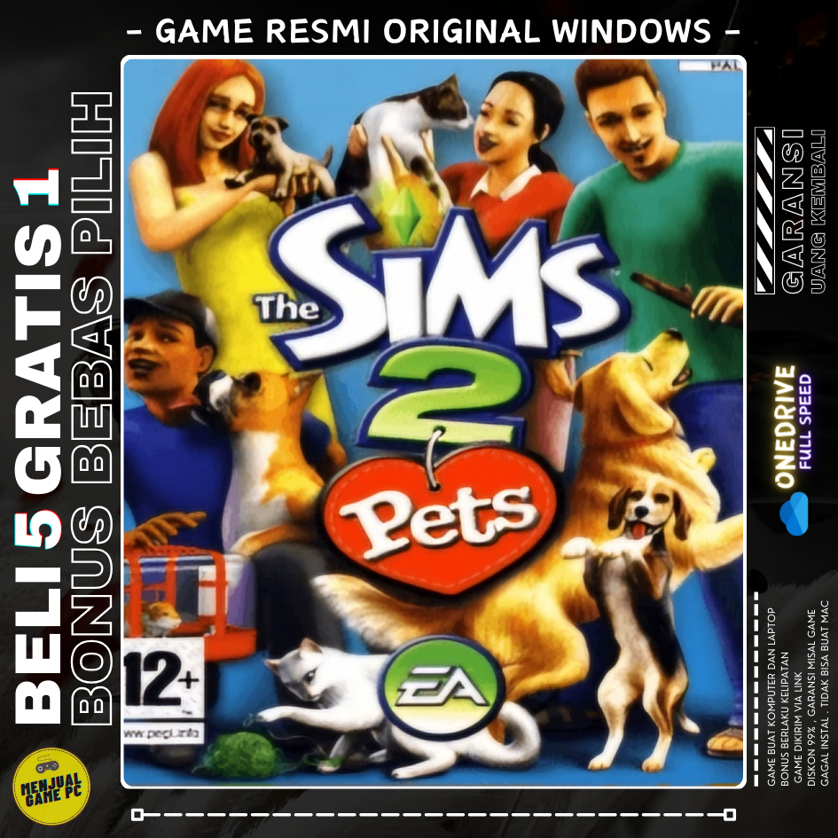Jual THE SIMS 2 PETS - GAME LAPTOP - GAME PC - GAME KOMPUTER - LINK ...