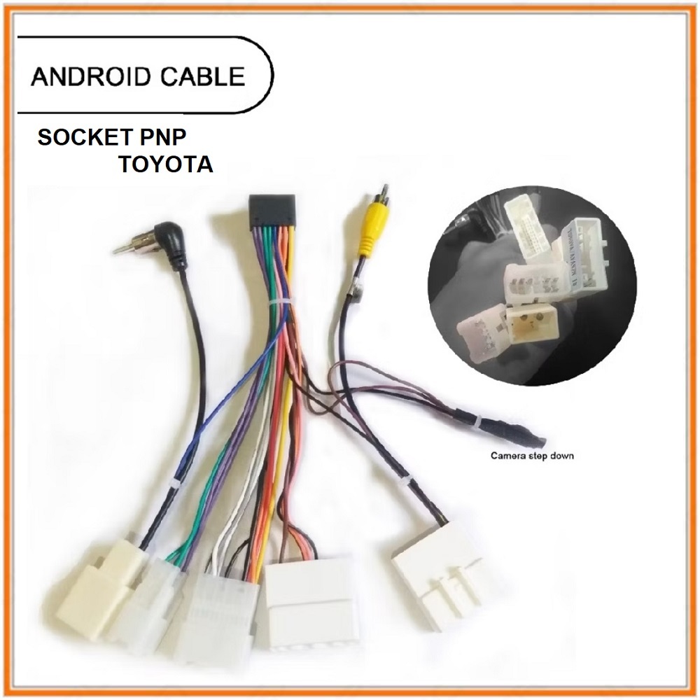 Jual Soket / Socket Audio Tape Headunit Android utk Toyota, Honda ...