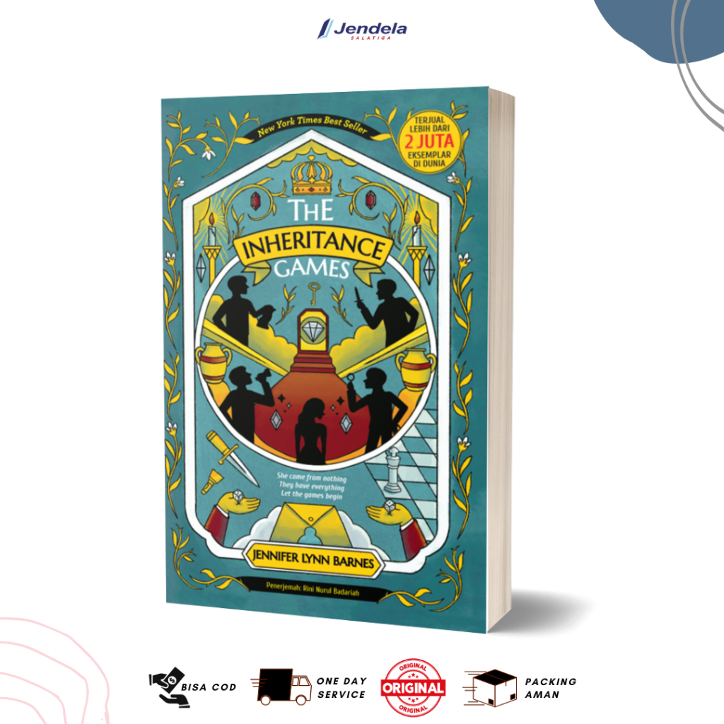 Jual Novel The Inheritance Games Jennifer Lynn Barnes | Shopee Indonesia