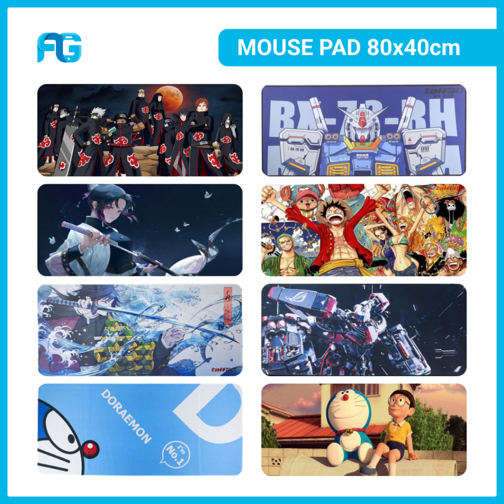 Jual Mouse Pad Gaming Desk Mat Alas Mouse Motif Anime Series 80x40cmx0 ...