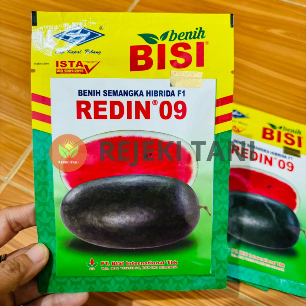 Jual Benih biji semangka inul merah redin 09 kemasan 20 gram cap kapal ...