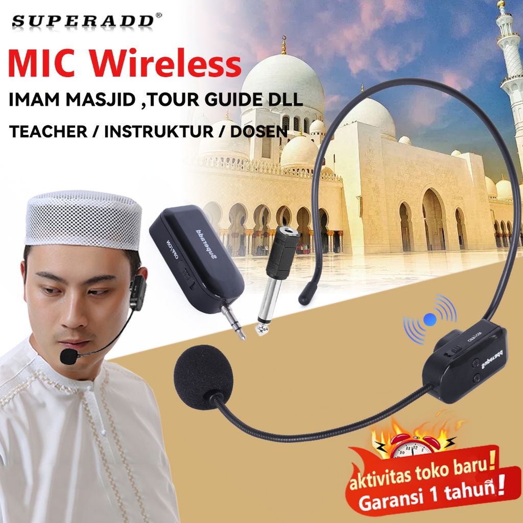 Jual 【Pabrik】Mikrofon Mic Clip On Wireless microphone UHF 2.4G ...
