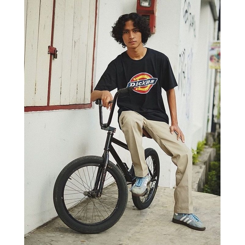 Jual KAOS BAJU TSHIRT DICKIES BASIC LOGO FULL TAG LABEL + FREE STICKER ...