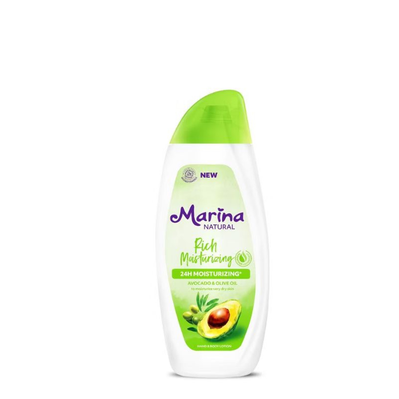 Jual Marina Natural Rich Moisturizing Avocado & Olive Oil Hand & Body ...