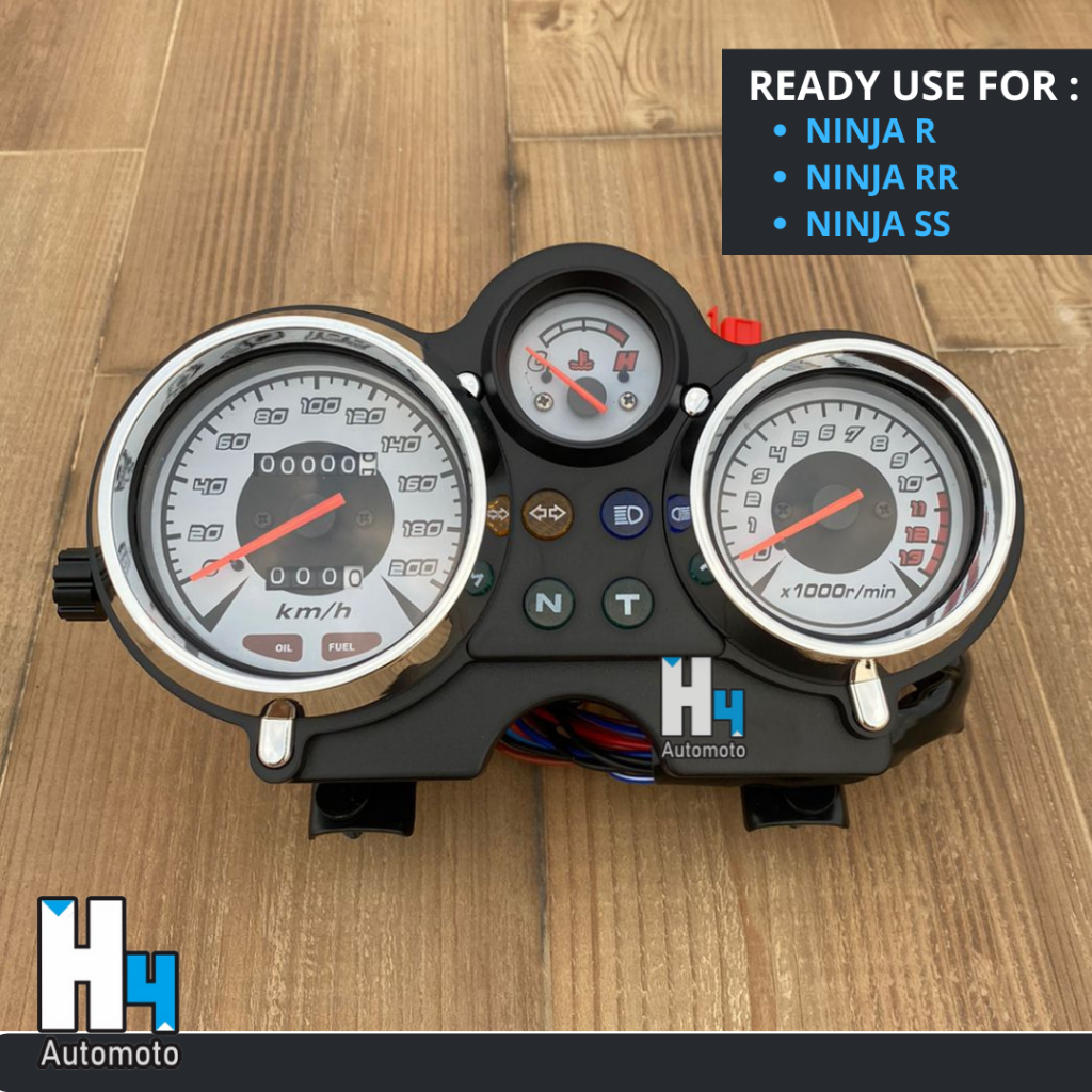 Jual Spidometer Ninja R SS Spido Speedometer Ninja RR SS NEW ESSY Putih ...