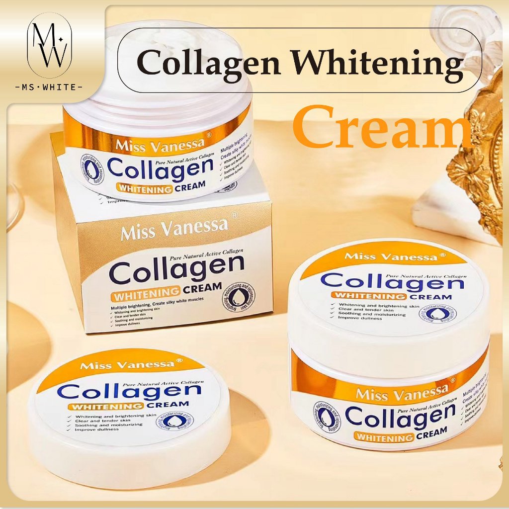 Jual Miss Vanessa Collagen Whitening Cream 100ml - Brightening ...