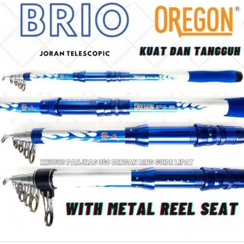 Jual Joran oregon Brio(paking pralon) | Shopee Indonesia