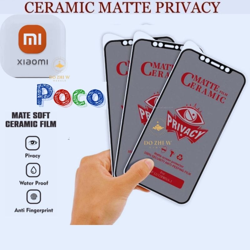 Jual Tempered Matte Spy Xiaomi Poco F1/M5/M5s/X3/Nfc/X3 GT/X3 Pro/X4 GT/X4 Pro/X5/X5 Pro/X5 Pro ...
