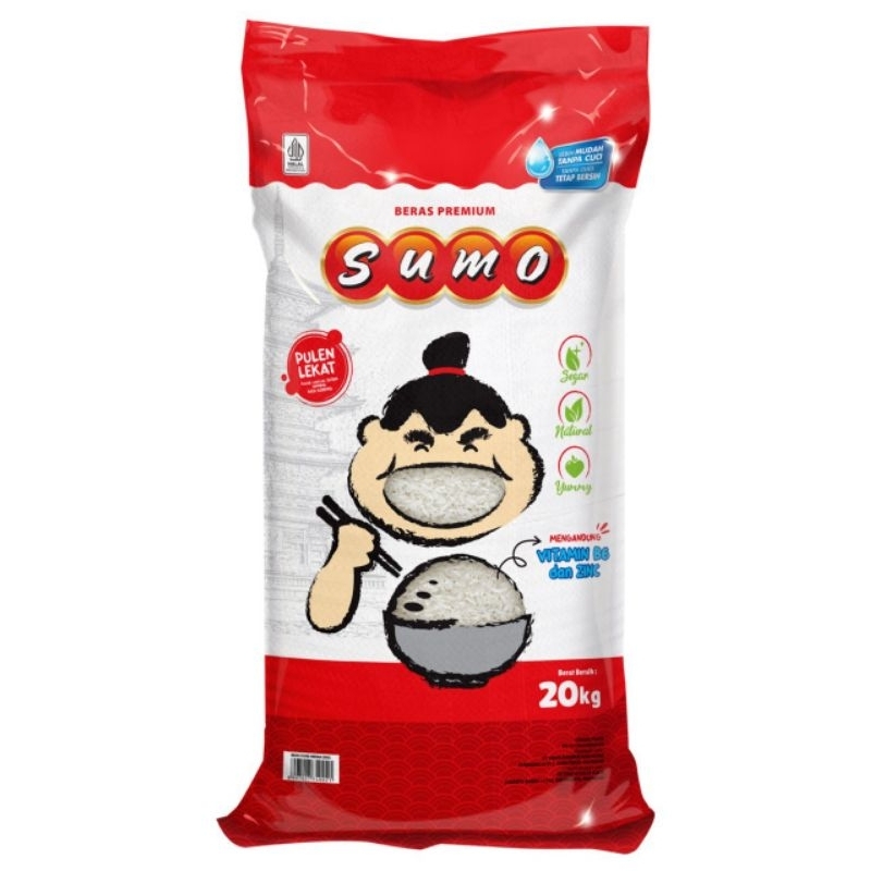 Jual Beras Sumo Merah Premium Varian Baru 20kg | Shopee Indonesia