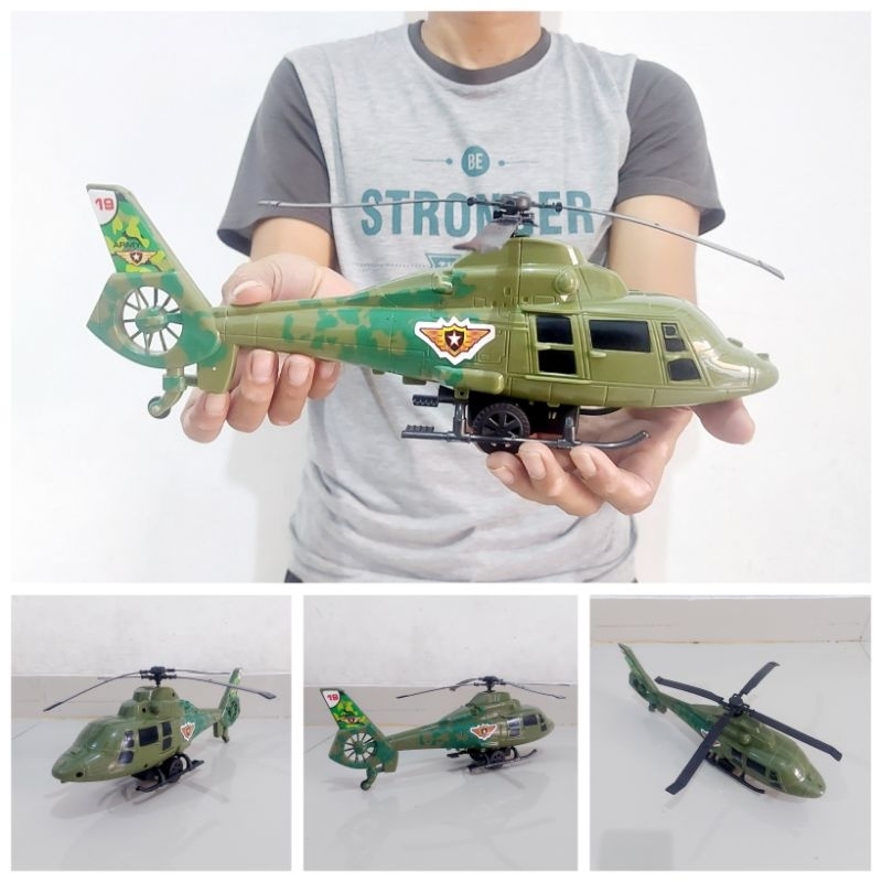 Jual Mainan Helikopter Militer Edukasi - Miniatur Helicopter Pesawat ...