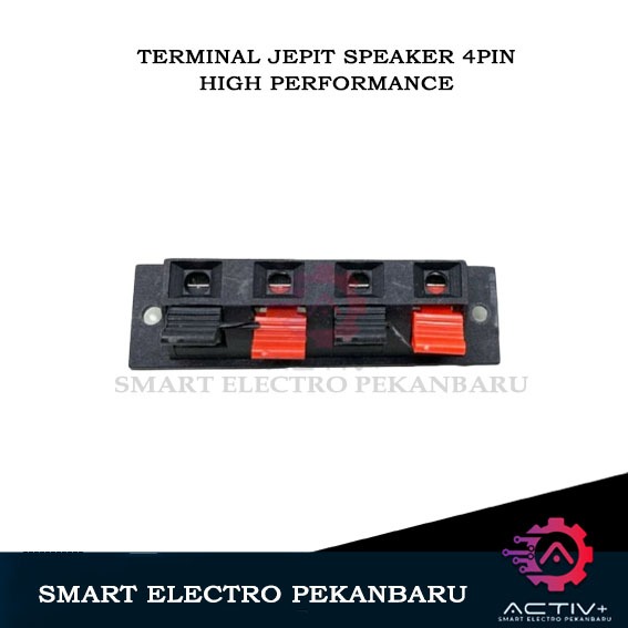 Jual TERMINAL JEPIT SPEAKER 4 Pin Kabel Power Box Soket 4P Amplifier ...