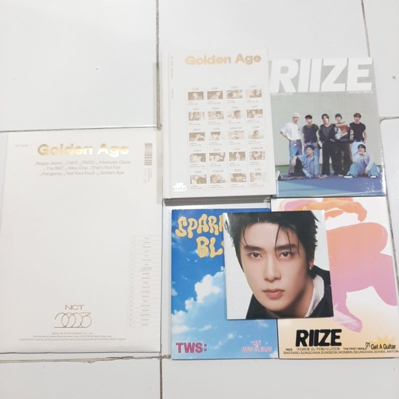 Jual album only nct golden age fact check riize tws boynextdoor | Shopee Indonesia