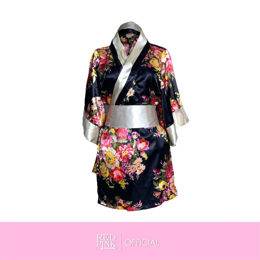 Jual [ RedPink ] Cosplay Stelan Kimono Jepang Beatiful Premium Quality ...