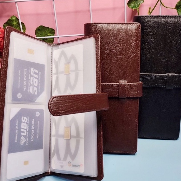 Jual FG2 Dompet Album LM Logam Mulia Tabungan Target Card Kartu Credit ...