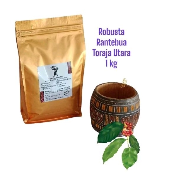 Jual Kopi Robusta Toraja Kopi Bubuk Robusta 1kg Kopi Tubruk | Shopee ...