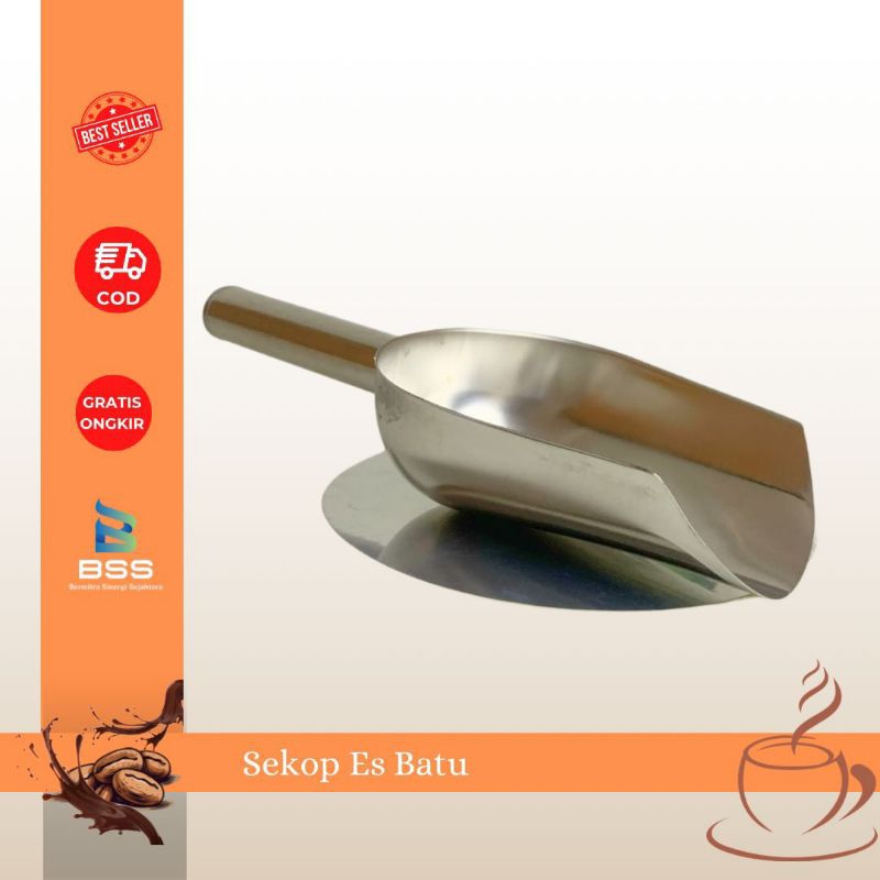Jual BSS STORE - Sendok Skop Es Batu Stainless | Shopee Indonesia