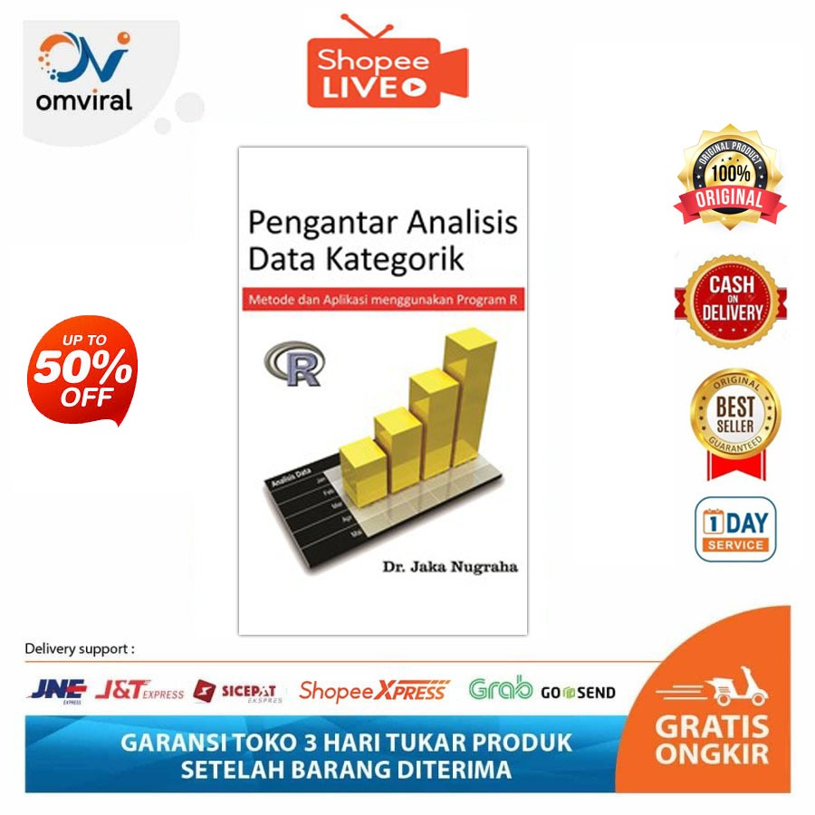Jual Buku Pengantar Analisis Data Kategorik Jaka Nugraha Deepublish ...