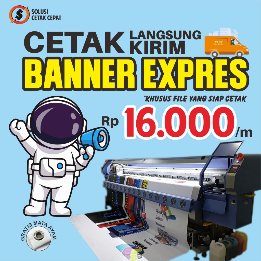 Jual CETAK BANNER SPANDUK MMT SEHARI JADI LANGSUNG KIRIM | Shopee Indonesia