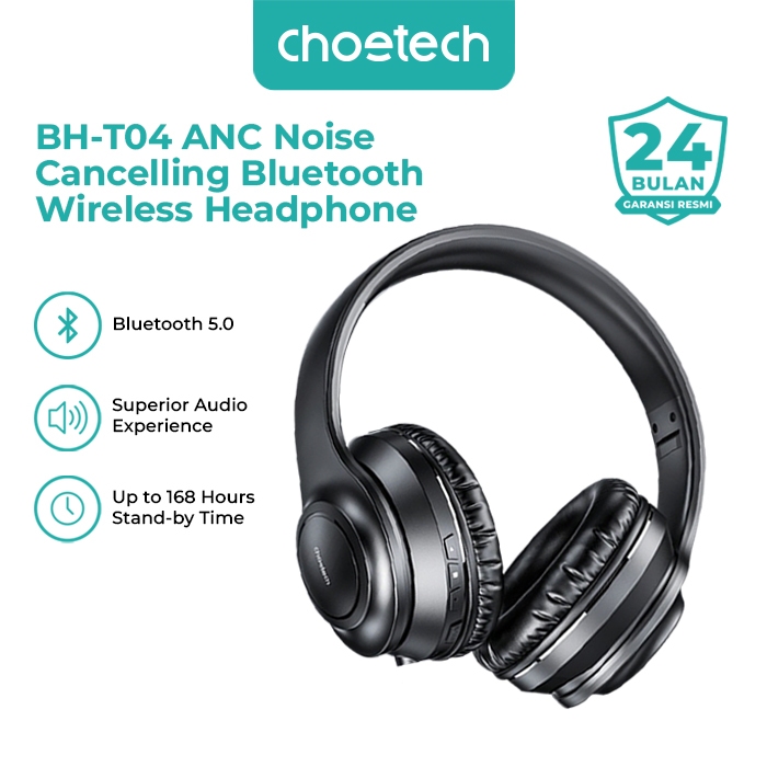 Jual Choetech BH-T04 Headphone ANC Bluetooth Wireless | Shopee Indonesia