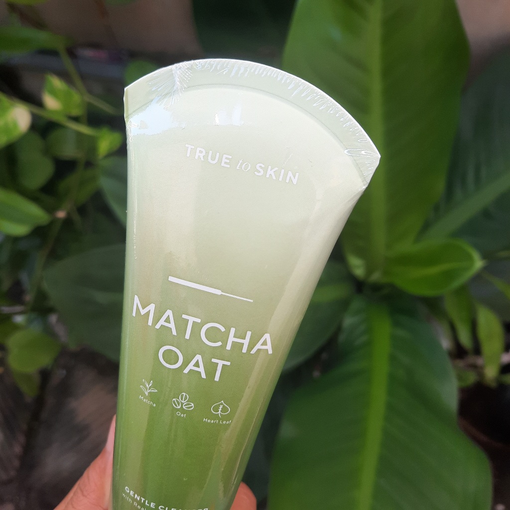 Jual TRUE to SKIN Matcha Oat Gentle Cleanser 100ml | Shopee Indonesia
