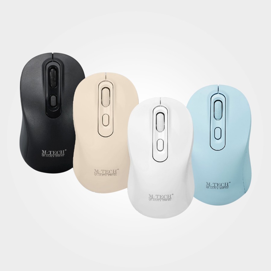 Jual M-Tech W70 Silent Mouse wireless 2.4 GHZ | Shopee Indonesia