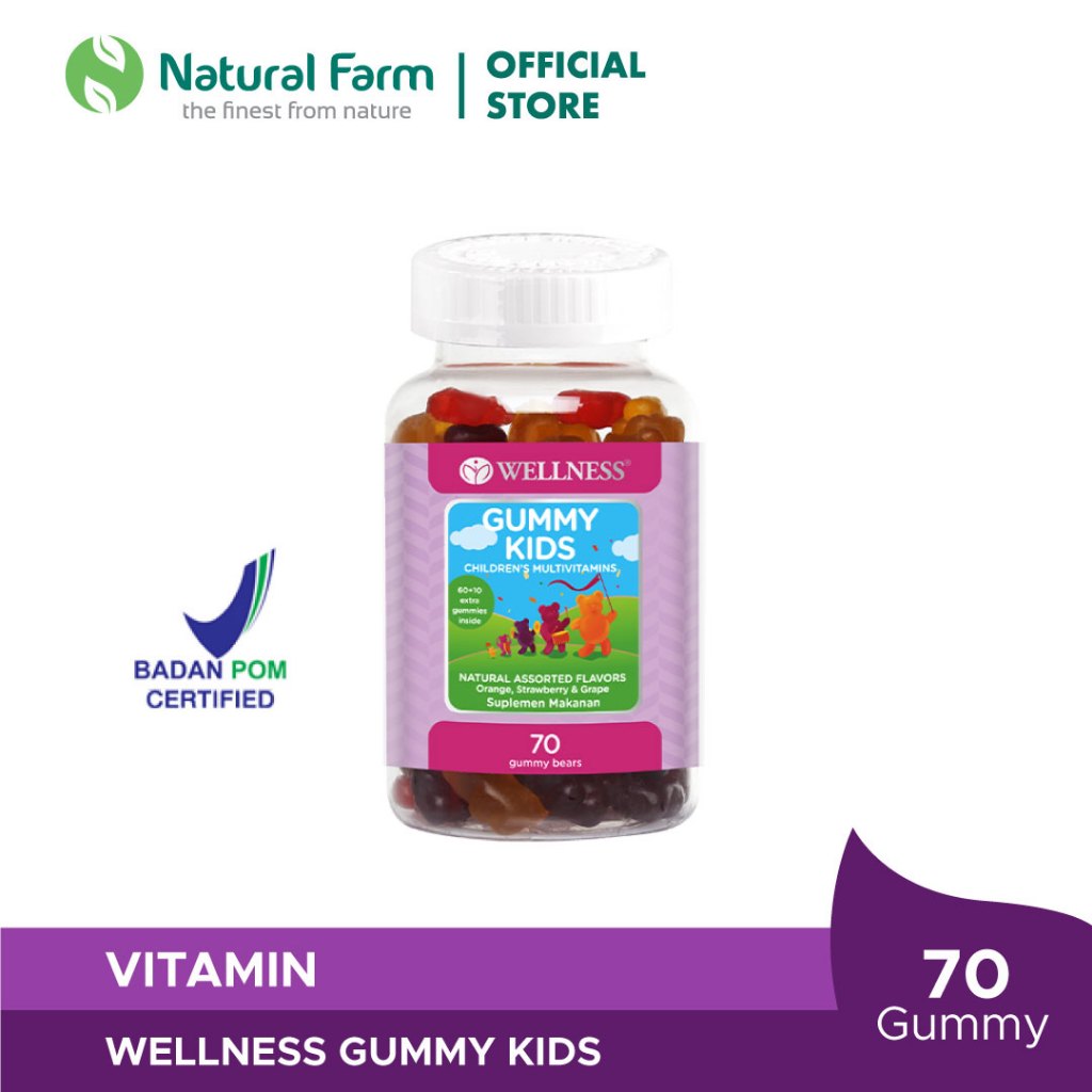 Jual Wellness Gummy Kids - 70 Gummy | Shopee Indonesia