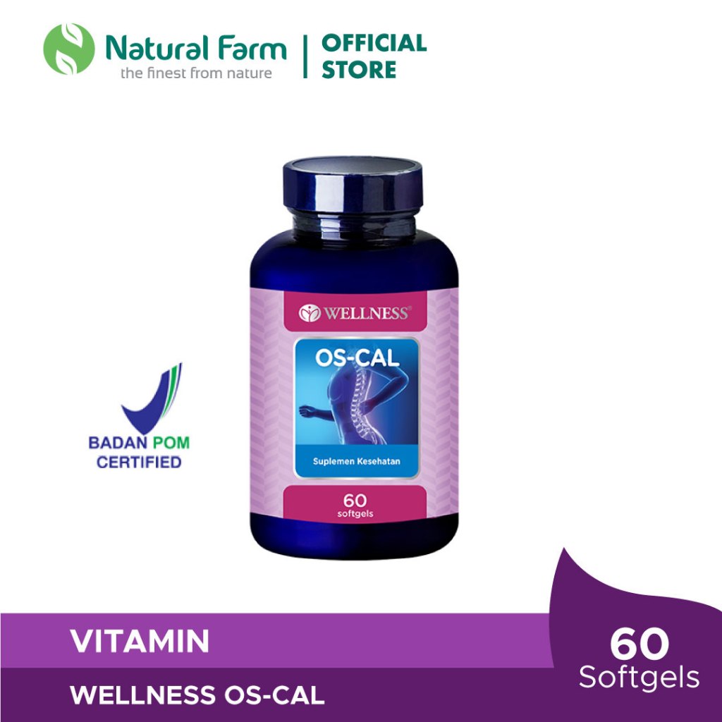 Jual Wellness Os-Cal - 60 Softgels | Shopee Indonesia