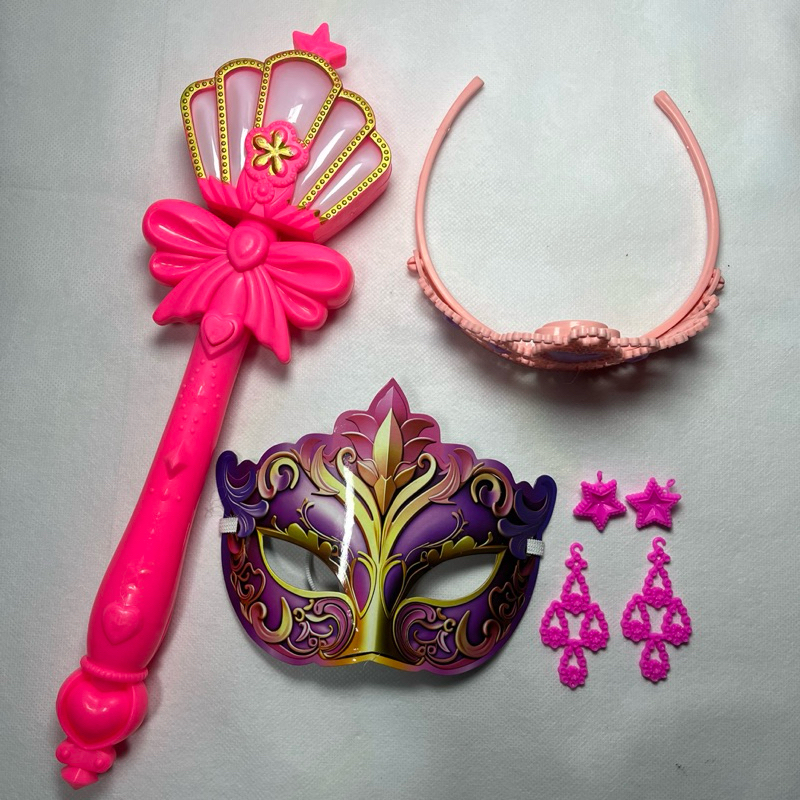 Jual MAINAN PRINCESS / TONGKAT PERI SET / TOPENG PERI | Shopee Indonesia