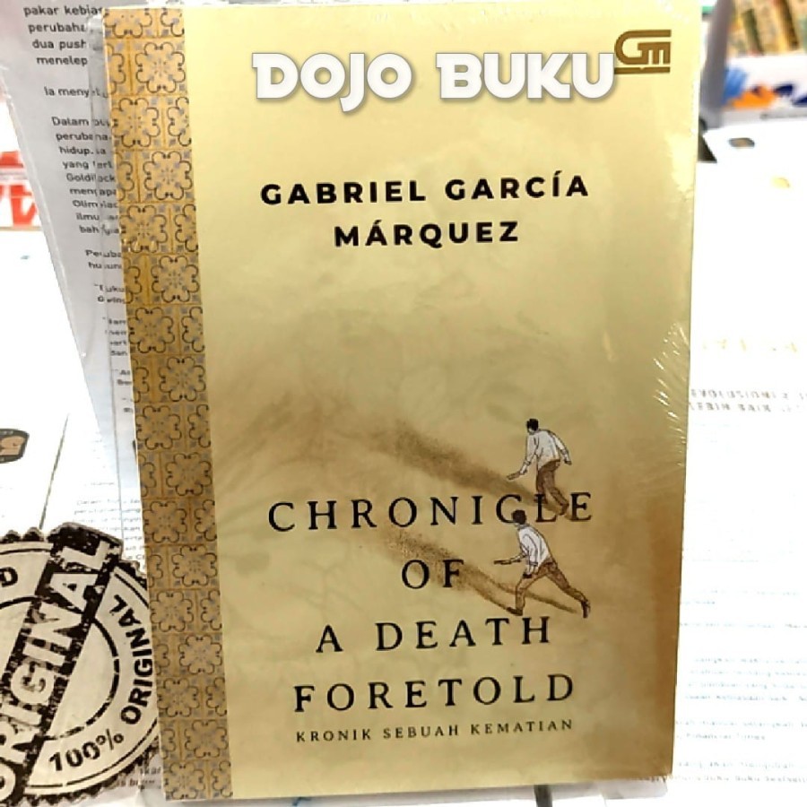 Jual Buku Kronik Kematian (Chronicle of a Death Foretold) by Gabriel ...