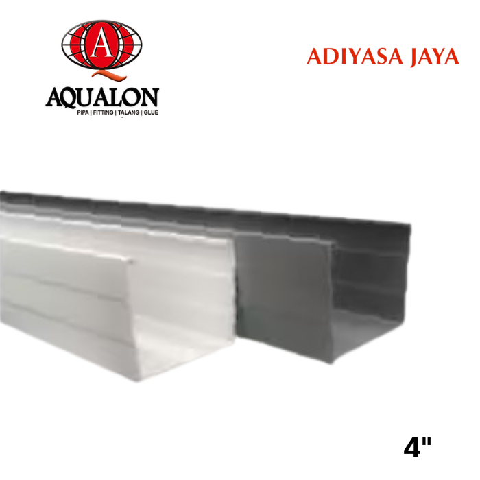 Jual Talang Air Kotak 4 (Aqualon) / Gutter | Shopee Indonesia
