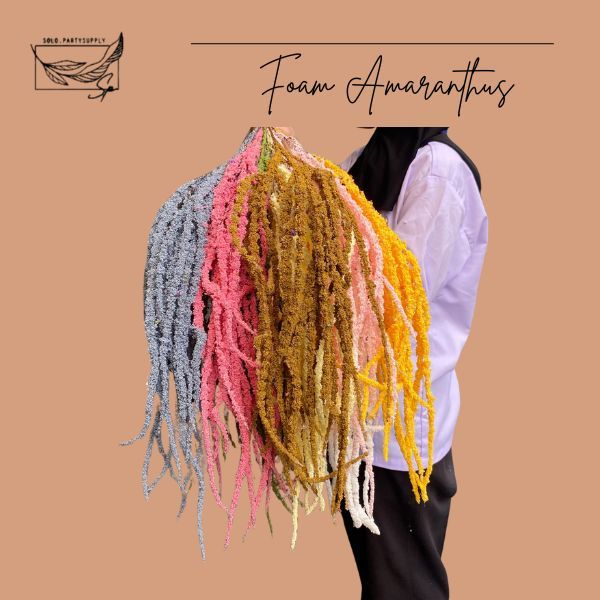 Jual (QC) Terlaris Foam Amaranthus hanging artificial dekorasi wedding ...