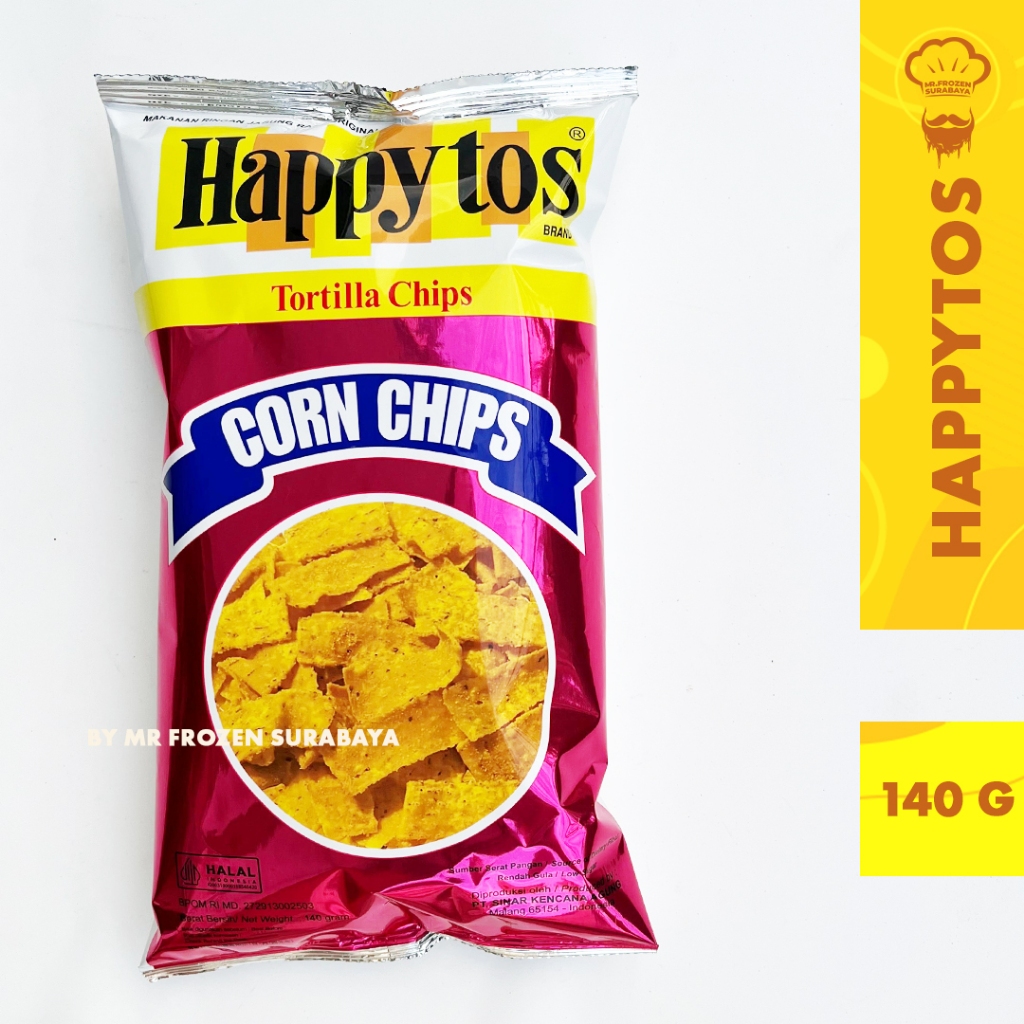 Jual HAPPY TOS - Happytos Snack Keripik Jagung Merah Hijau Biru Spicy ...