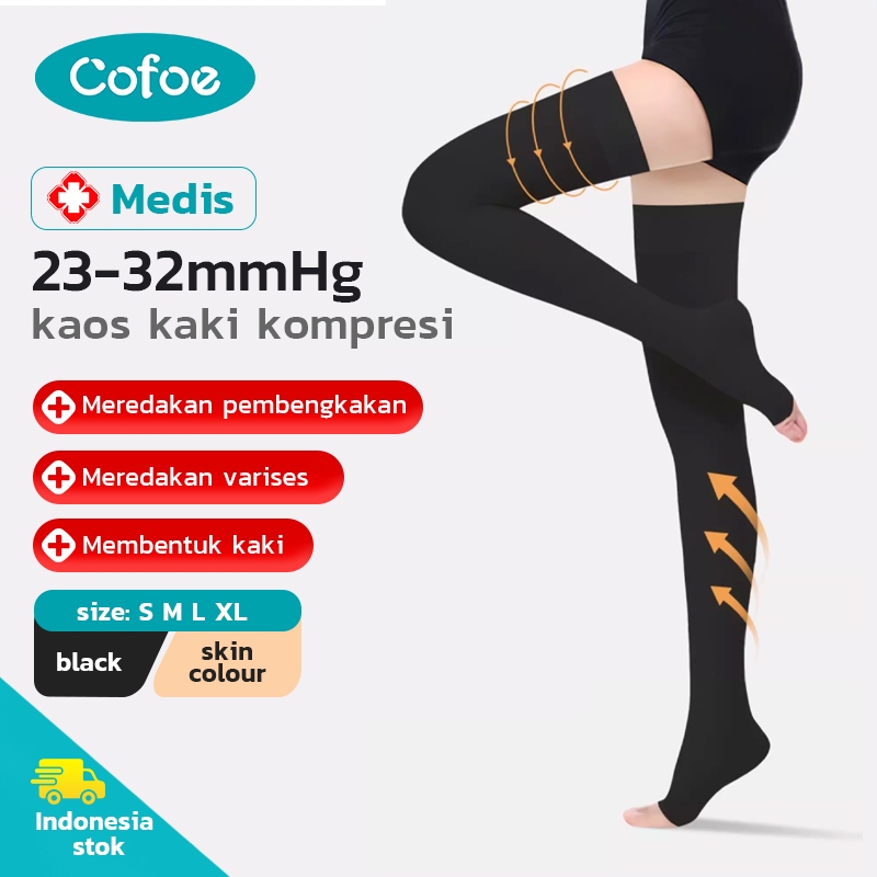 Jual Medical Compression Stocking Kaos Kaki Varises Stoking Varices ...