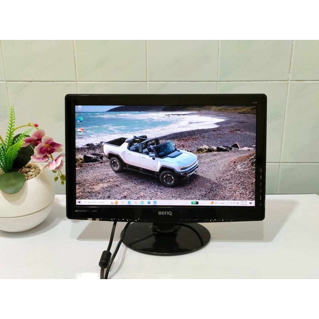 Jual Monitor LED BENQ 19 inci | Shopee Indonesia