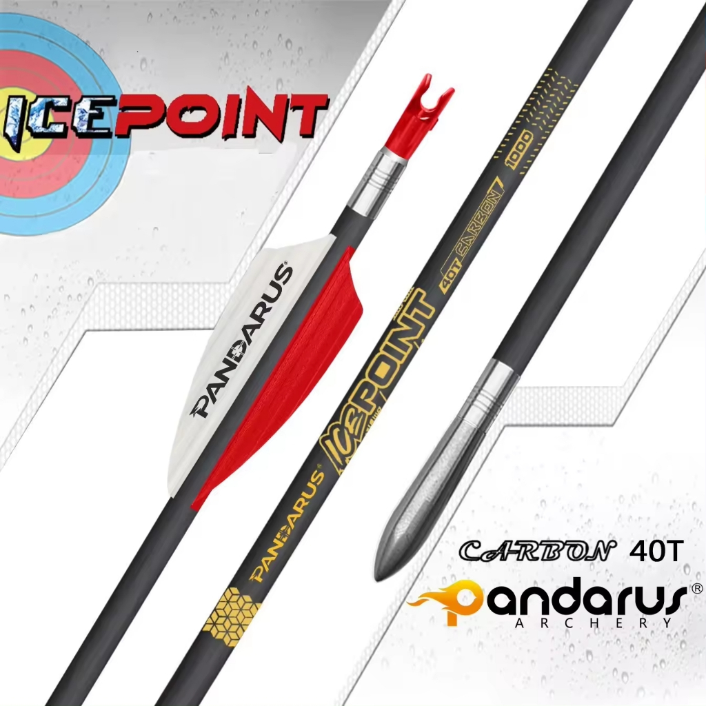Jual Anak Panah Arrow Musen Pandarus Pure Carbon Ice Point 40T ST 0.001 ...