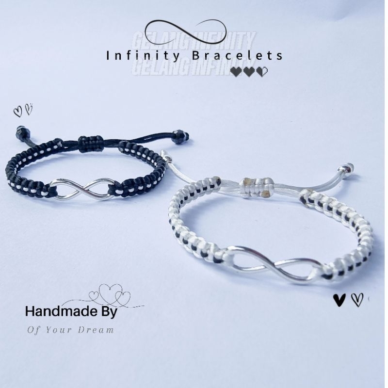 Jual Infinity Couple Bracelets | Gelang Couple | Gelang Aesthetic ...
