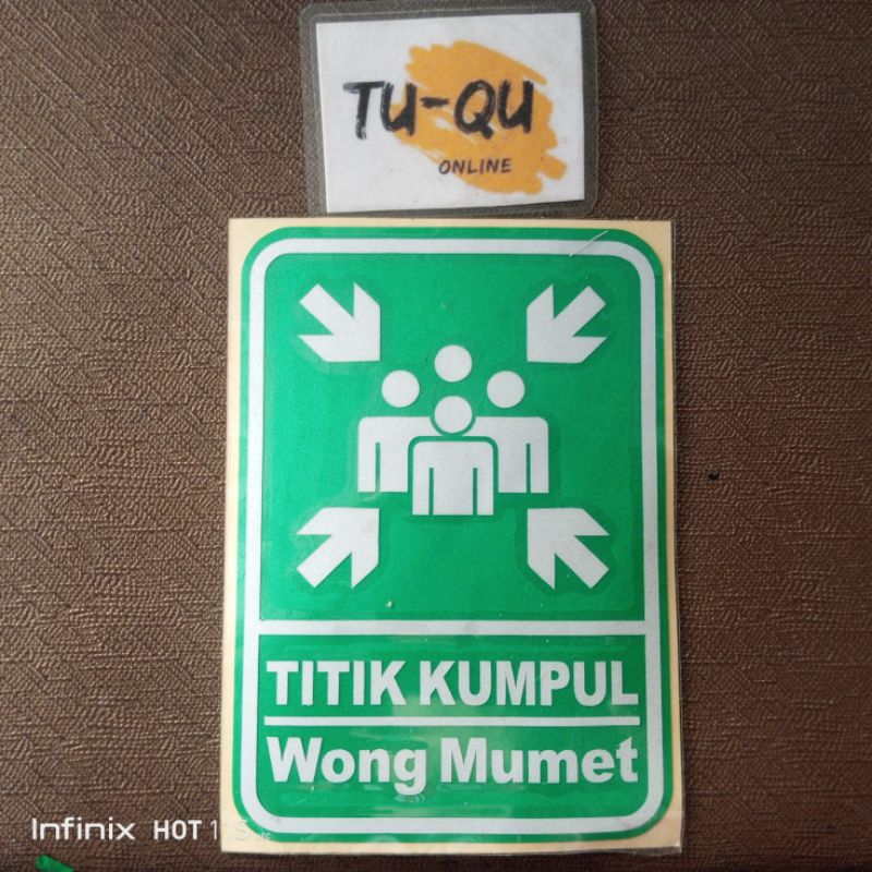 Jual Sticker TITIK KUMPUL WONG MUMET | Shopee Indonesia