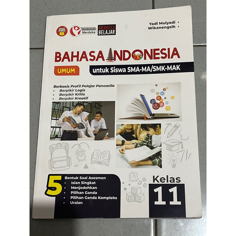 Jual Buku Cetak Bahasa Indonesia Kelas 11 SMA Kurikulum Merdeka ...
